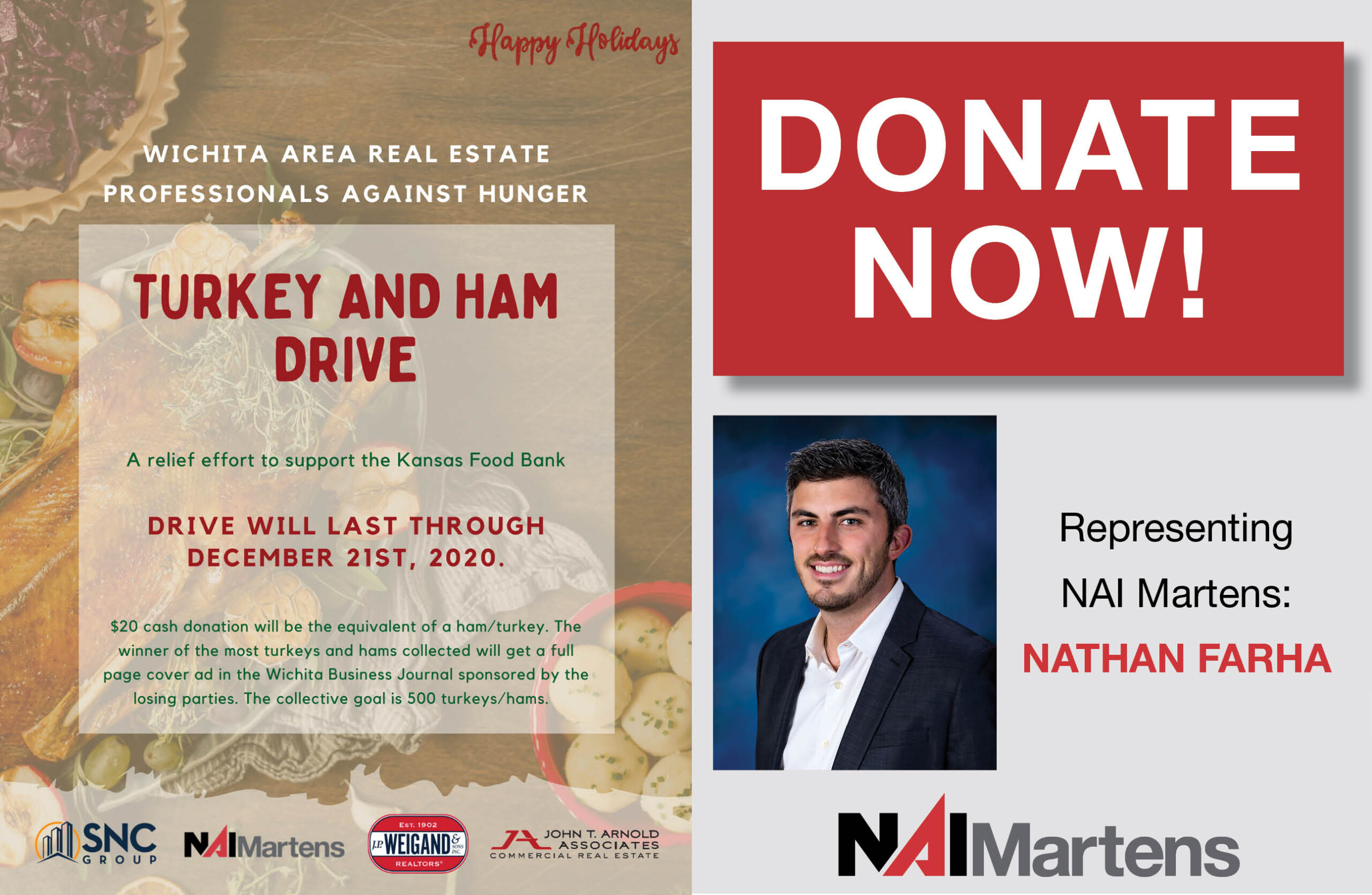 Turkey and Ham Drive for the Kansas Food Bank - NAI Martens ...